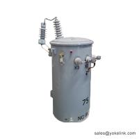 China Oil Filled CSP Single Phase Pole Mounted Transformer For Industrial Electricity for sale