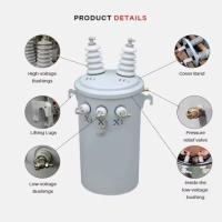 China 25kVA 37.5kVA Single Phase Oil-Immersed Power Transformer For Industrial Electricity for sale