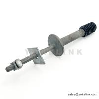China Heavy Duty Crossarm Insulator Pin With 1