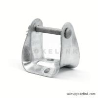 China ANSI/IEEE C135.20 Spool Insulator Secondary Clevi Iron D Brackets For Electric Power Fitting for sale