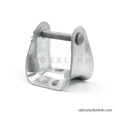 China ANSI/IEEE C135.20 Spool Insulator Secondary Clevi Iron D Brackets For Electric Power Fitting for sale