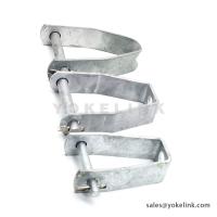 China ANSI/IEEE C135.20 Spool Insulator Secondary Clevi Iron D Brackets For Electric Power Fitting for sale
