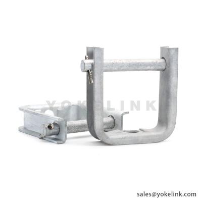 China ANSI/IEEE C135.20 Spool Insulator Deadend Clevis D Iron Bracket For  Pole Line Hardware for sale