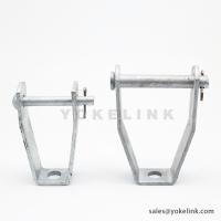 China ANSI/IEEE C135.20 Spool Insulator Deadend Clevis D Iron Bracket For  Pole Line Hardware for sale