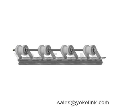 China Steel Insulator Bracket Wires Spool Secondary Rack For Pole Line Hardware for sale
