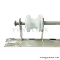 China Steel Insulator Bracket Wires Spool Secondary Rack For Pole Line Hardware for sale