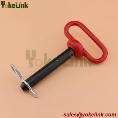 China High strength Red handle hitch pin 1-1/4X8