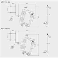 China MTFP1/MTFC1 High Voltage 36kv Porcelain Type Drop out Fuse Cutout with Strong UV Resistance for sale