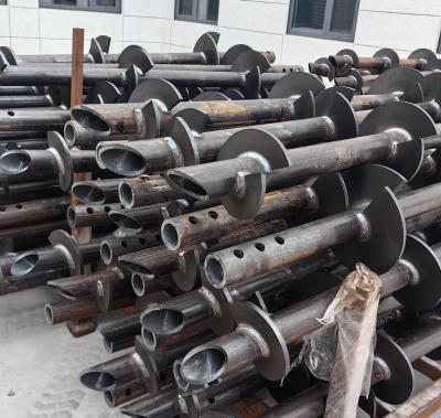 China Superior Corrosion Resistant Screw Piers Reliable Helical Screw Pile Producer Galvanized Helical Piles for Foundation System for sale