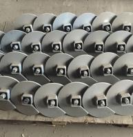 China Round Shaft Helical Screw Pile Galvanized ASTM A153 Standard Helical Pile Anchor For Solar Energy Related Parts for sale