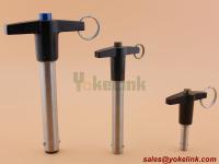 China Made in China stainless steel T type quick release pin with lanyard for sale