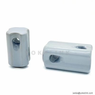 China Porcelain Guy Strain Insulator 43kn ANSI 54-2 Ceramic Stay Insulators for sale