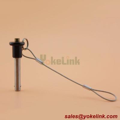 China High strength Aluminum handle button handle ball lock pin for audio mini line array for sale