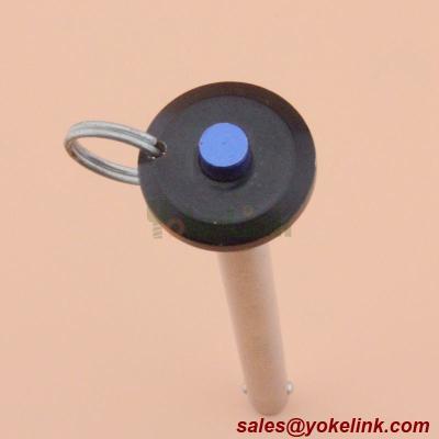 China OEM bule button handle self locking pin for audio mini line array for sale
