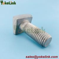 China Best Quality Hot Dip Galvanized Askew Head Bolts For Electrical Towers with good price for sale