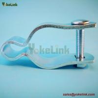 China Zinc finish steel Chain Link Fence Gate Frame Hinge with 5/8