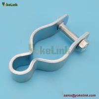 China Zinc finish steel Chain Link Fence Gate Frame Hinge with 5/8