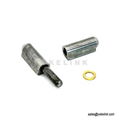 China Heavy Duty Steel Weld-on Bullet Hinges With grease fitting for sale