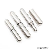 China Stainless Steel Weld-On Hinges Bullet Hinge for Swing Door for sale