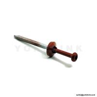 China Red Painted Steel Self Tapping Roofing Screw Wing Teks Screw for sale