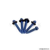 China 1/4'' Flat Head High Low Thread Concrete Screw Anchor for sale