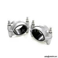 China LV & HV Cables 132KV Aluminium Trefoil Cable Cleats for sale