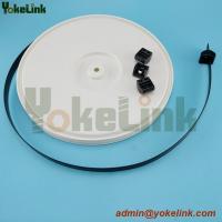 China 12.7mm width 50 feet length Black Strap on reel with separate head for sale