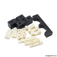 China UHMW PE Irregular Shape Machined Parts Wear Plates Cutting Drilling Service for sale