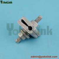 China Hot Dip Galvanized steel D Cable Lash Wire Clamp 1/4 IN - 7/16 IN for sale