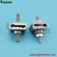 China Hot Dip Galvanized steel D Cable Lash Wire Clamp 1/4 IN - 7/16 IN for sale