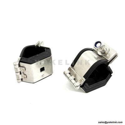 China Trefoil Single Cable Cleats Power Cable Custom Cleats for sale