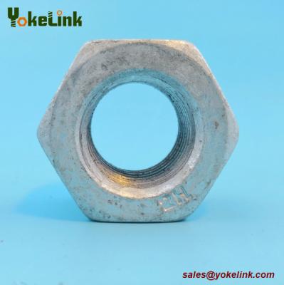 China Hot Forged ASTM A563 DH Nut Heavy Hex Hot Dip Galvanized with A325 Bolt for sale