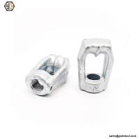 China Thimble Eye Nut HDG | Drop Forged Guying Hardware | IEEE C135.80 Eye Nut for sale