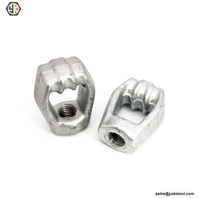China Heavy Duty Triple Eye Guying Nut | PISA Nut | IEEE C135.80 Hardware for sale
