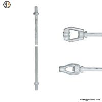 China Forged Thimble Eey Anchor Rod | Twin Eye Triple Eye Anchor Rod | IEEE C135.90 & CSA C83 for sale