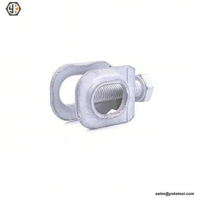 China Acorn Ground Rod Clamp | Direct Burial Earthing Clamp | Yokelink for sale