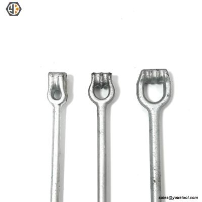 China Forged Twin Eye Anchor Rod | IEEE C135.2 Drop Forged Anchor Rod | Yokelink for sale