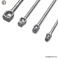 China Forged Twin Eye Anchor Rod | IEEE C135.2 Drop Forged Anchor Rod | Yokelink for sale