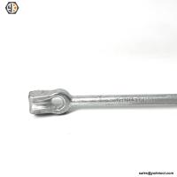 China Forged Twin Eye Anchor Rod | IEEE C135.2 Drop Forged Anchor Rod | Yokelink for sale