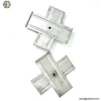 China Cross Plate Earth Anchor | Drilled Hole Guy Anchor | Yokelink for sale