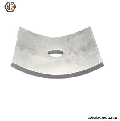 China Hot Dip Galvanized | Square Curved Washer | IEEE C135.80 & CSA C83 for sale