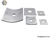 China Hot Dip Galvanized | Square Curved Washer | IEEE C135.80 & CSA C83 for sale