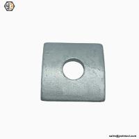 China Hot Dip Galvanized | Square Curved Washer | IEEE C135.80 & CSA C83 for sale