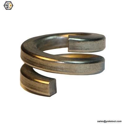 China Double Coil Spring Washer | Helical Lock Washer HDG | Power Line Hardware for sale