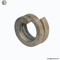 China Double Coil Spring Washer | Helical Lock Washer HDG | Power Line Hardware for sale