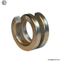 China Double Coil Spring Washer | Helical Lock Washer HDG | Power Line Hardware for sale