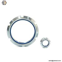 China DIN 981 Slotted Round Locknut | KM Series Bearing Lock Nut for Shafts for sale