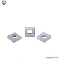 China MF Locknut | Concave Square Nut HDG | Poleline Hardware for sale