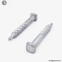 China Square Head Lag Screw | Fetter Drive Pilot Point | IEEE C135.80 & CSA C83 |Utility Pole Fastener for sale