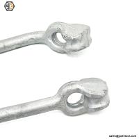 China 5/8'' Thimble Eye Bolt Drop Forged HDG IEEE C135.1 & CSA C83 SEC Compliant Poleline Fastener for sale